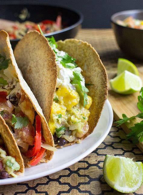 Mexican Vegetarian Tacos Authentically Awesome Recipe Vegetarian