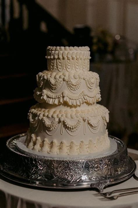 Rococo Inspired Vintage Wedding Cake 2025 Düğün Dekoru Düğün Pastaları Düğün