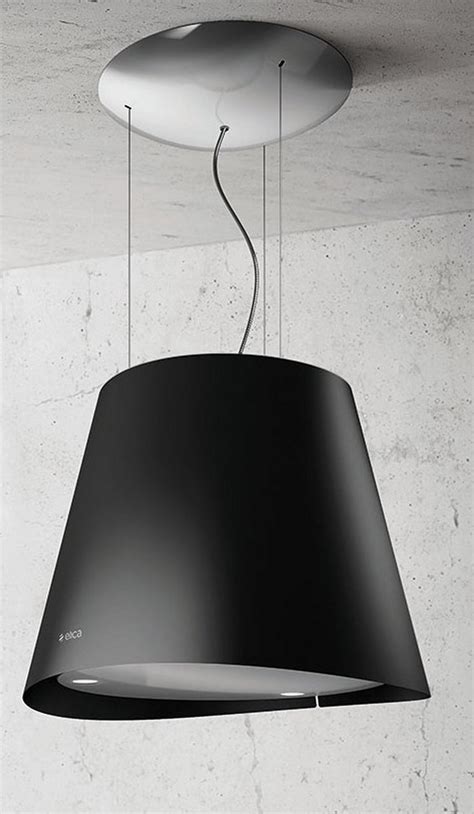 Elica Prf0120352 Cappa Cucina Filtrante Isola Sospesa Larghezza 51 Cm Altezza 130 Cm Colore Nero