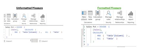Formatting All Dax Measures Using Semantic Link In Fabric
