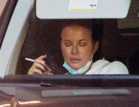 Kate Beckinsale Out Smoking In A Car In Beverly Hills 01182021