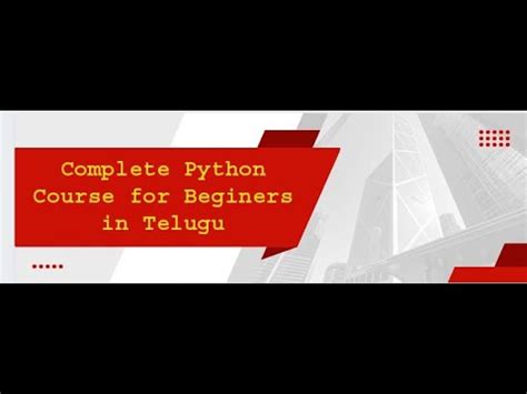 Complete Python Course For Beginers In Telugu OOPs Classes And Constructors YouTube