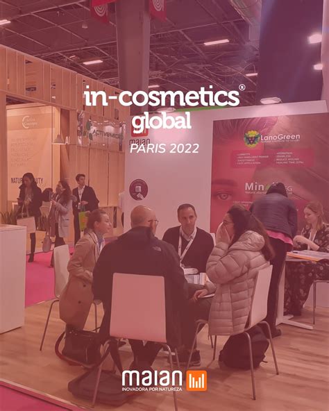 Maian Pt Br A Participação Da Maian Na In Cosmetics Facebook