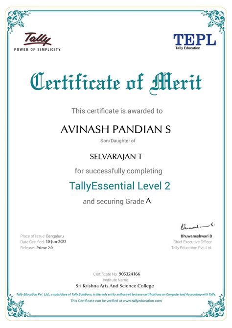 avinash pandian on linkedin tally accounting