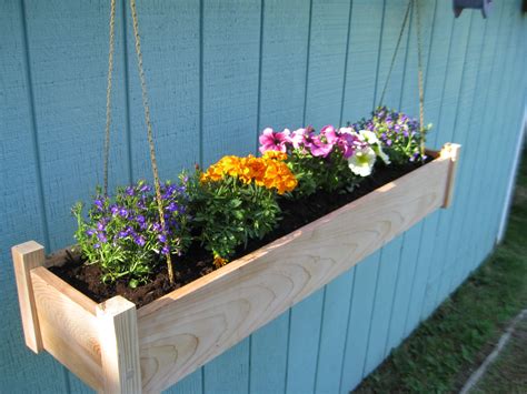 Hanging Planter Boxes Decor Ideas