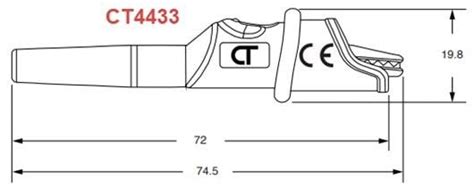 Insulated Alligator Test Clips Cal Test Electronics Mouser