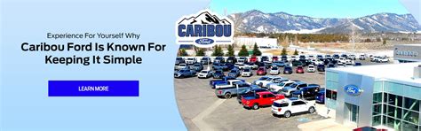 Caribou Ford Ford Service And Sales In Soda Springs Id