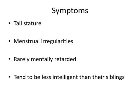 Sex Chromosome Disorders Pptx