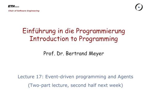 Pdf Einführung In Die Programmierung Introduction To Programmingse