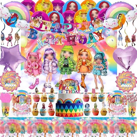 162 Pcs Birthday Party Decorations Party Supplies Ballons Set Include Happy Birthday