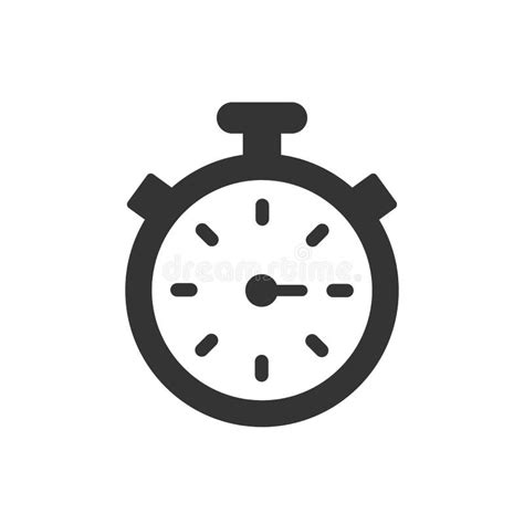 Stopwatch Countdown Icon Stock Vector Illustration Of Illustrations