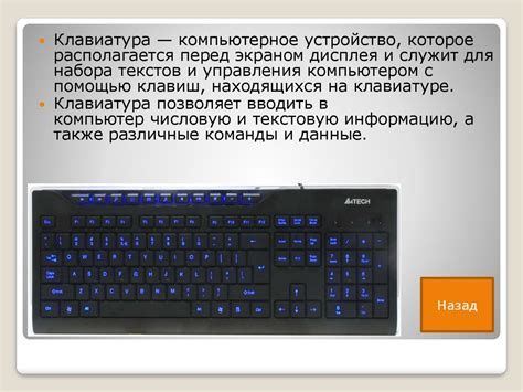 Устройства ввода информации - презентация онлайн