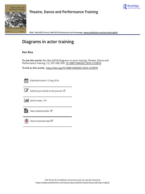 Diagrams In Actor Training Pdf
