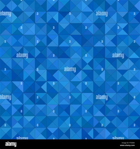 Blue Triangle Mosaic Vector Background Stock Vector Image And Art Alamy