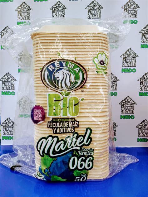 Charola 066 Bio 50 Pz Comercializadora Mado