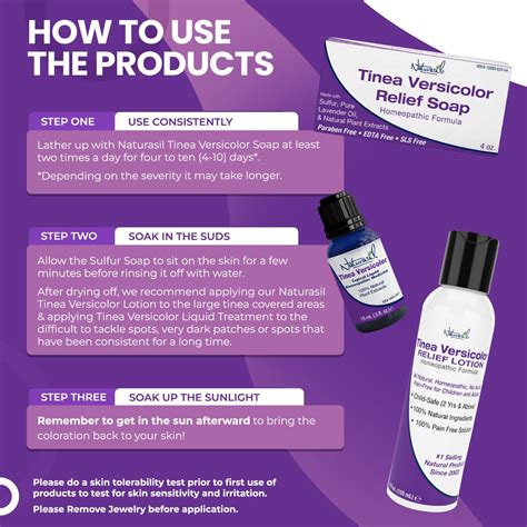 Naturasil Tinea Versicolor Treatment Kit 4oz Tinea Versicolor 10