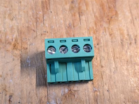 4 Pin Terminal Block Plug 5 08mm Pitch A2d Electronics