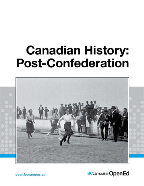 Canadian History Post Confederation Open Textbook