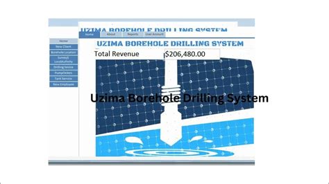 Uzima Borehole Drilling System Database Youtube