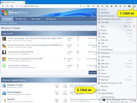 Turn On Or Off Efficiency Mode In Microsoft Edge Windows 11 Forum