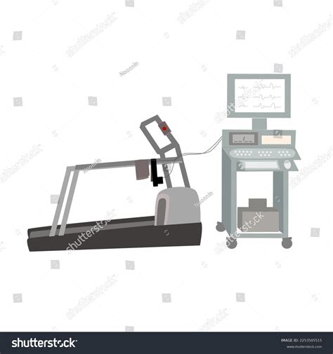 Exercise Stress Test Est Machine Hospital Stock Vector Royalty Free 2253505515 Shutterstock