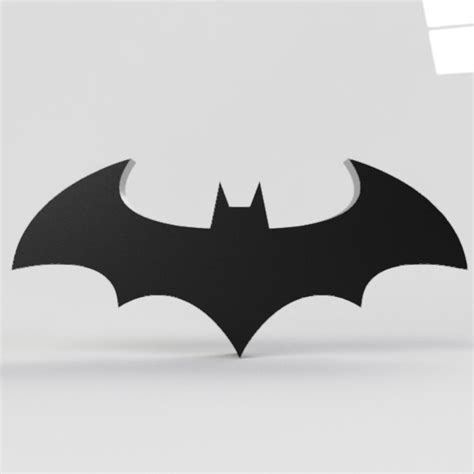 Archivo Stl Logotipos De Batman 3d 🚩 Dwg・plan Para Descargar Y