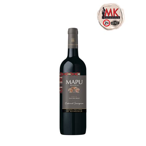 Bpdr Mapu Reserva Wine Collection Cabernet Sauvignon Chardonnay