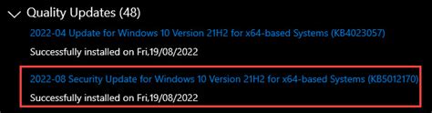 Windows Update Kb5012170 Error 0x800f0922 Solved Windows 10 Forums