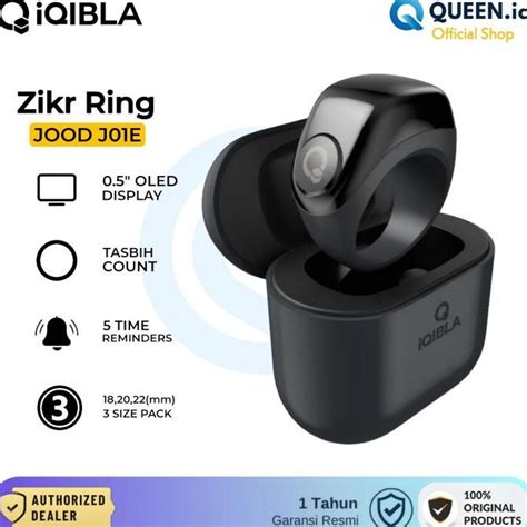 Jual Iqibla J01e Jood Zikr Smart Ring Lite Cincin Tasbih Digital 0 5
