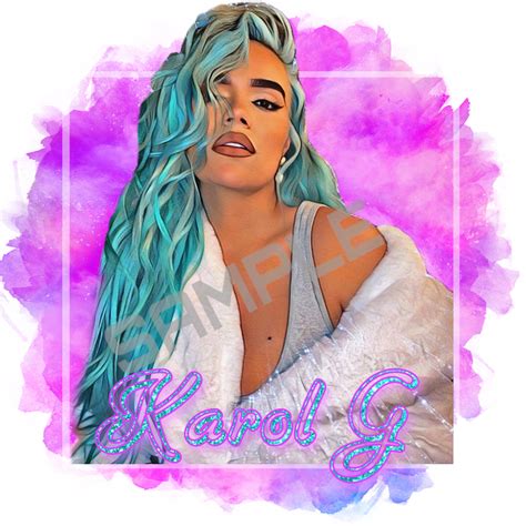 Karol G Png Set Etsy Schweiz