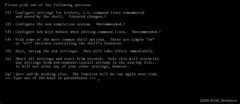 linux 安装zsh和zsh的配置 linux zsh csdn博客