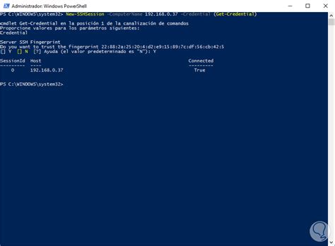 Cómo ejecutar SSH en PowerShell Windows Solvetic