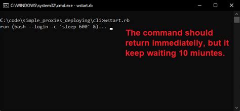ruby net ssh is not running bash commands in background stack overflow