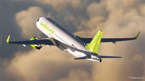 Echo Air Flybywire A32nx 9h Rma Fictional For Microsoft Flight