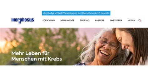 Novartis übernimmt Morphosys 2024 Unternehmen Pm Report