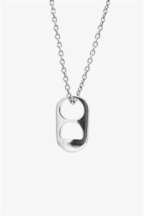 Beer Tab Pendant Silver By Op Jewellery Grandpa