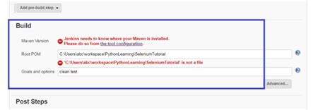 Jenkins Continuous Integration Build Your Selenium Maven Project Inviul