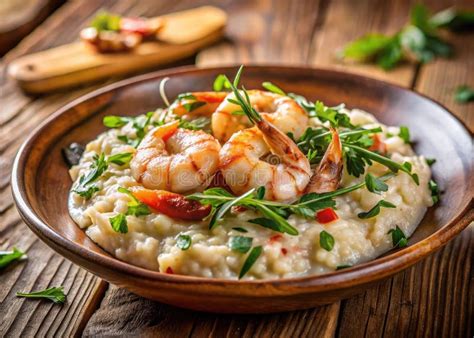 Creamy Prawn Risotto With Peppery Arugula A Delicious Italian Feast