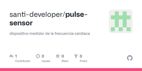 GitHub Santi Developer Pulse Sensor Dispositivo Medidor De La Frecuencia Cardiaca