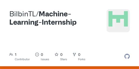 Github Bilbintl Machine Learning Internship