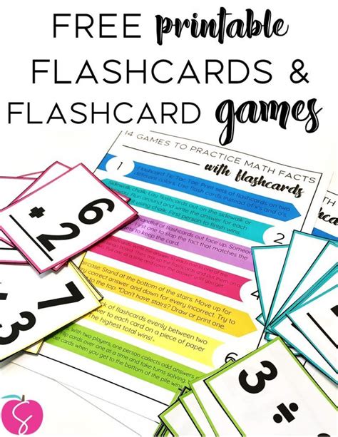 Strengthen Math Fact Fluency With Flashcards Artofit