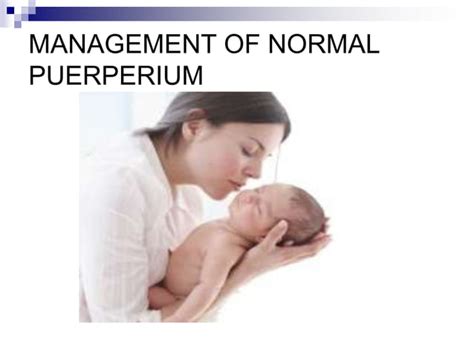 Obg Nursing Puerperium And Its Management Ppt Pregnancy
