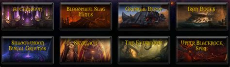 Create A World Of Warcraft Warlords Of Draenor Dungeons Tier List