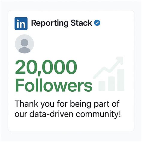 Reporting Stack Posted On Linkedin