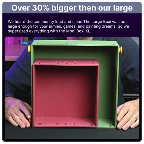 3d Printable Modi Boxi Xl 3d Printable Gaming Storage Solution By