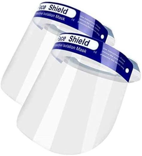 Safety Face Shield With Clear Flip Up Visor Dental Face 40 Off