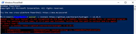 How To Set Up Hydrogen In Pulsar Ide Stack Overflow