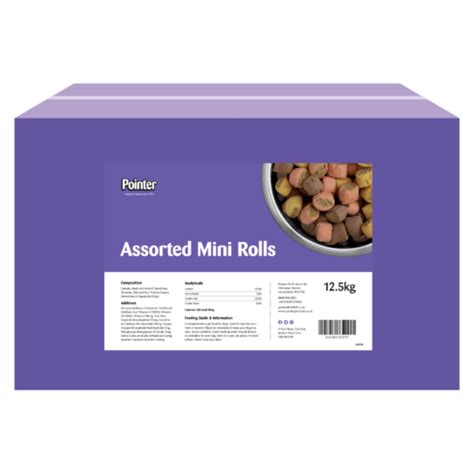 Assorted Mini Rolls Mini Marrowbone Rolls Dog Treats