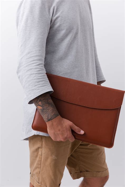 Macbook Air Safety Leather Case Premium Leather Macbook Etsy