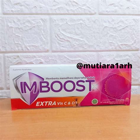 Promo Imboost Extra Vit C And Vit D3 Kaplet Box 48 Tablet Diskon 33 Di Seller Anes Medika Center